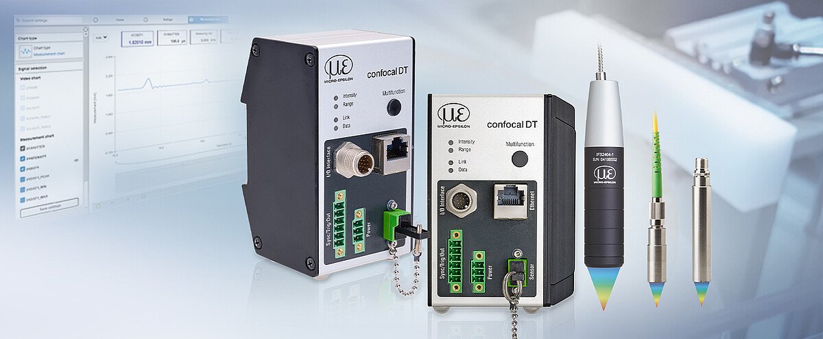 Next-gen: high-performance confocal chromatic controllers | Micro-Epsilon