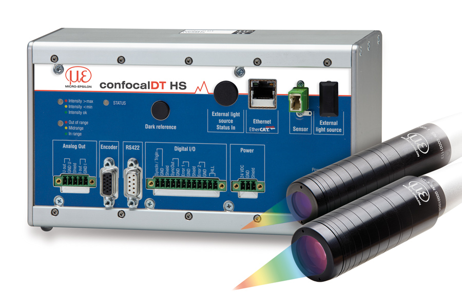 Confocal chromatic sensors | Micro-Epsilon